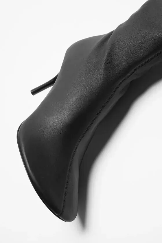 Acne Studios Slouchy Leather Boots