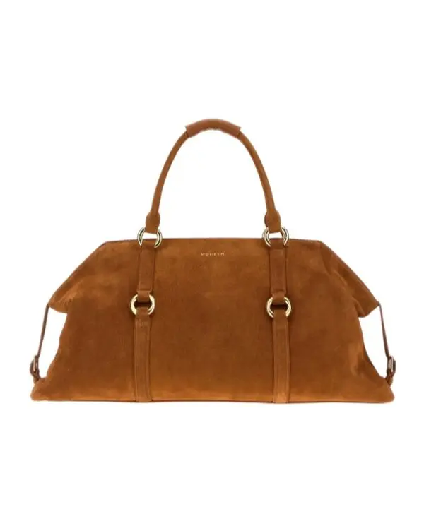 Alexander McQueen Farringdon Maxi Tote Bag - Brown
