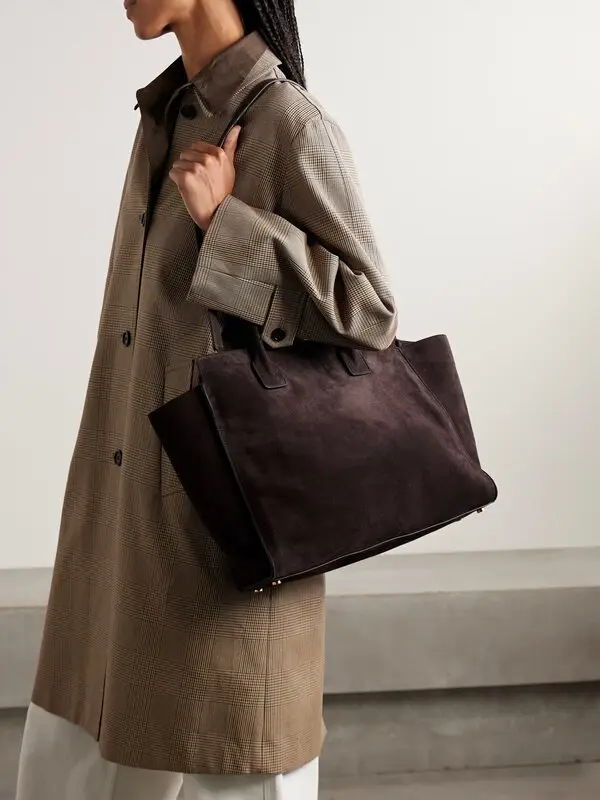 NILI LOTAN Bianca Handbag - Chocolate-colored