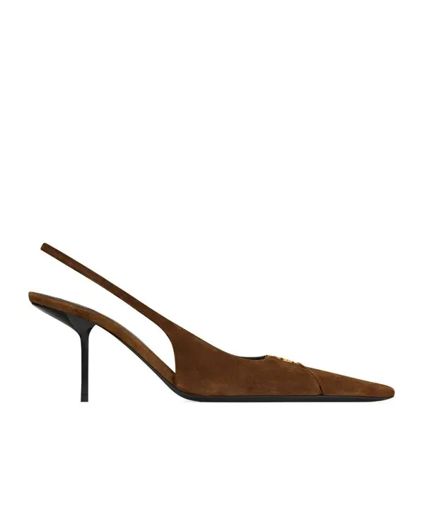 Saint Laurent Babylone Bretel Slingback Pumps