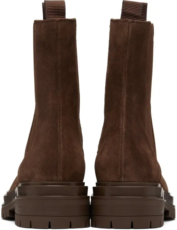 GIANVITO ROSSI Chester Chelsea Boots - Brown