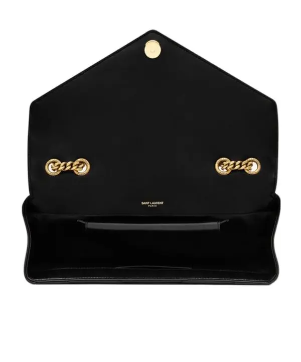 Saint Laurent Loulou Medium Shoulder Bag - Black