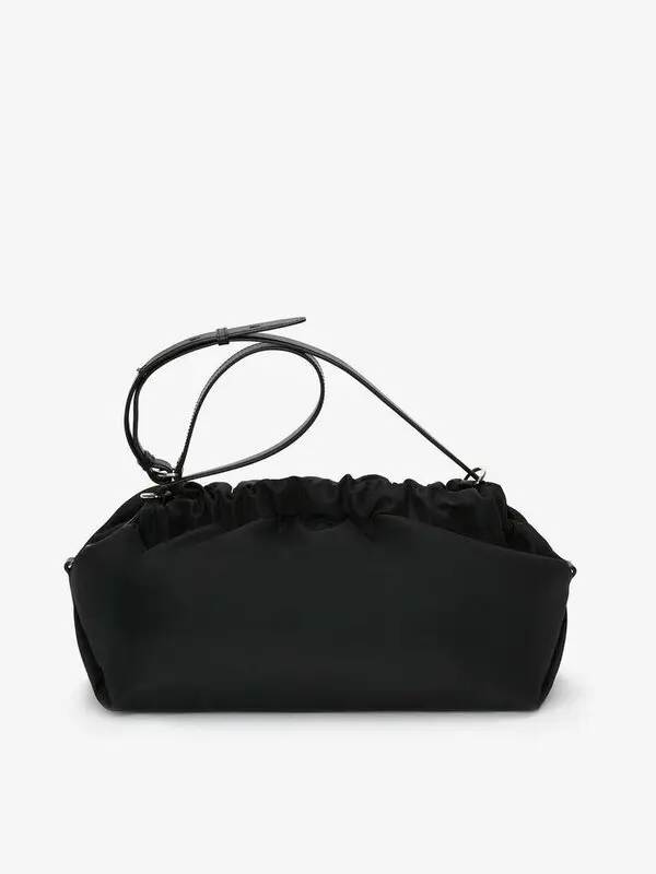 Alexander McQueen Logo Embroidered Shoulder Bag