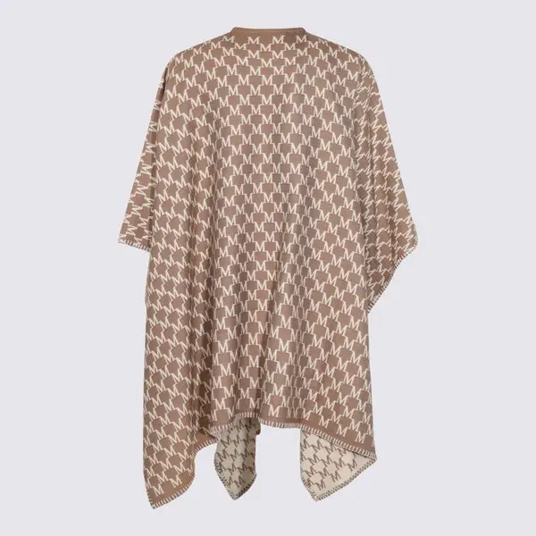 Max Mara All-over Patterned Cape