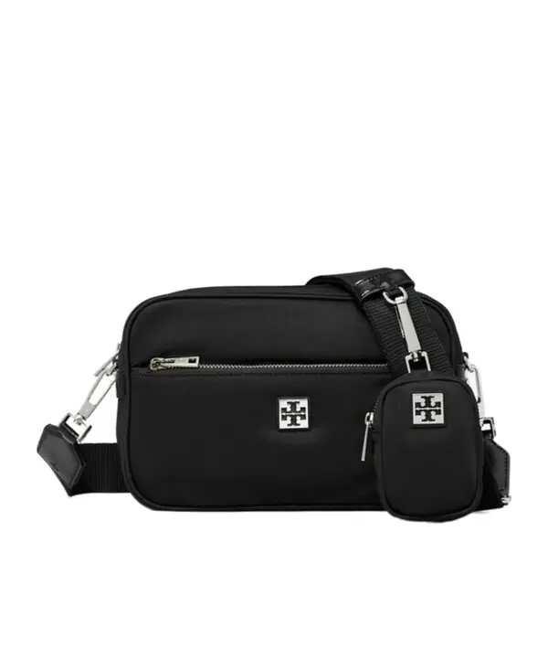 Tory Burch Virginia Zipped Shoulder Bag - Black