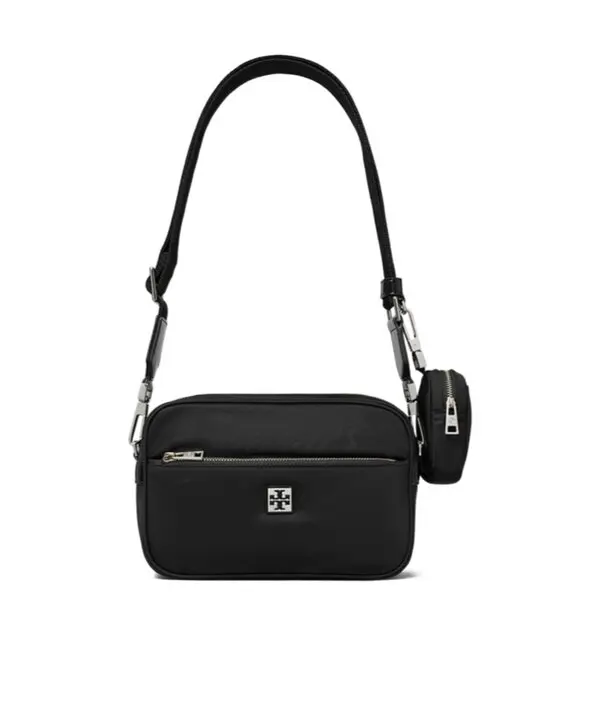 Tory Burch Virginia Zipped Shoulder Bag - Black