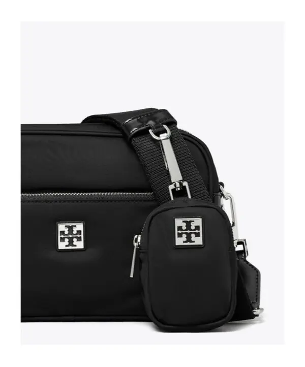 Tory Burch Virginia Zipped Shoulder Bag - Black