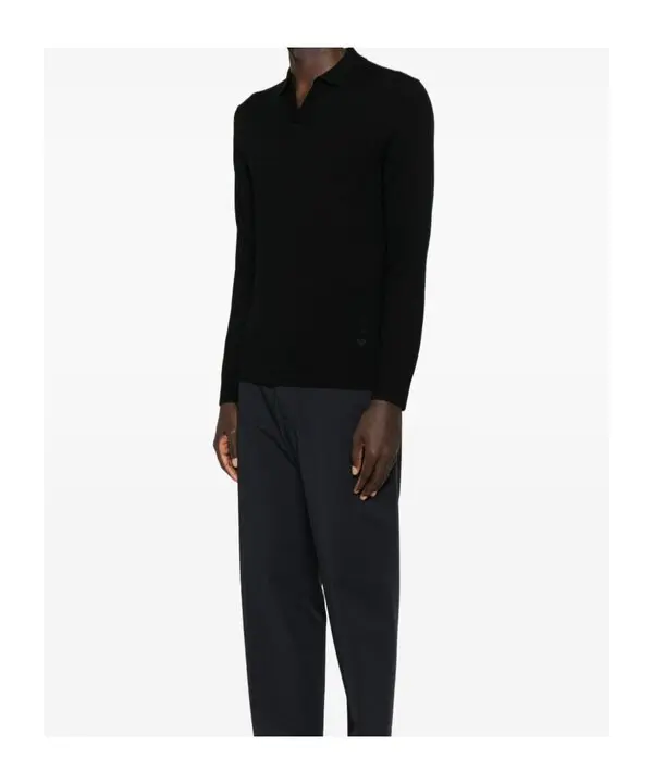 Emporio Armani Long-sleeved Polo Jumper