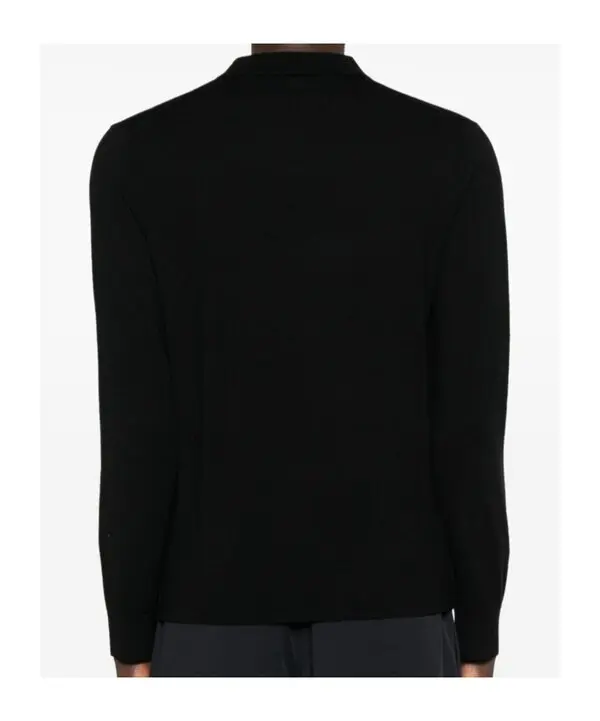 Emporio Armani Long-sleeved Polo Jumper