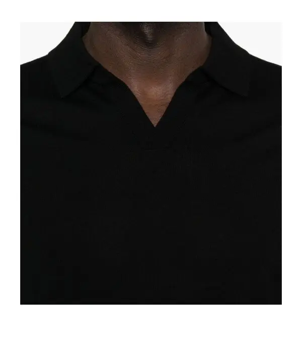 Emporio Armani Long-sleeved Polo Jumper