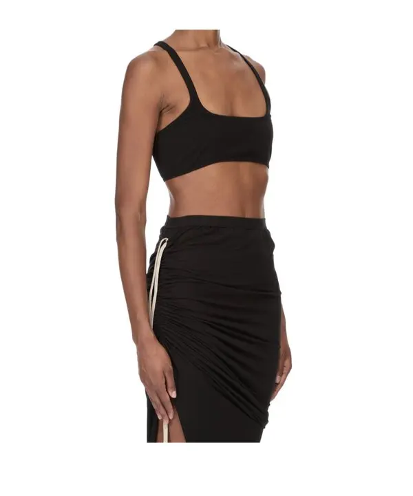 Rick Owens Square Neck Spaghetti Strap Top