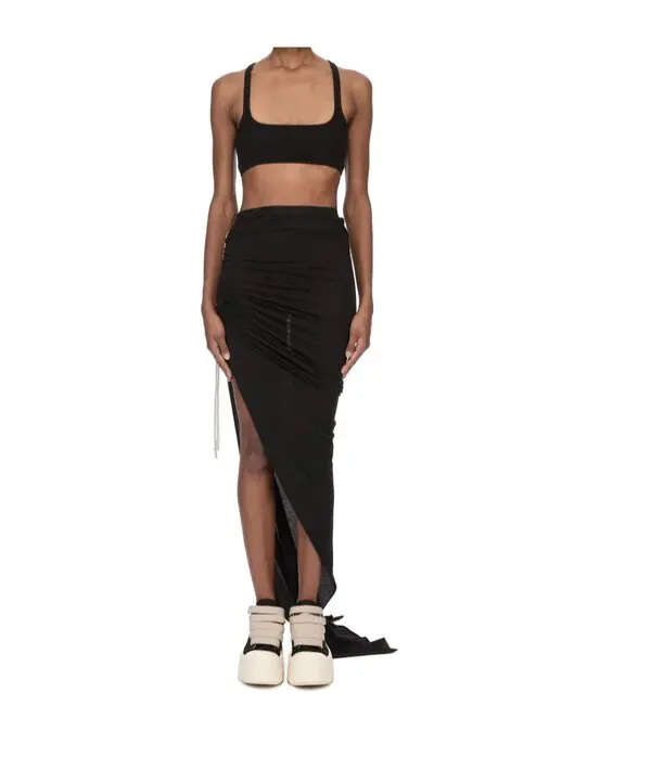 Rick Owens Square Neck Spaghetti Strap Top