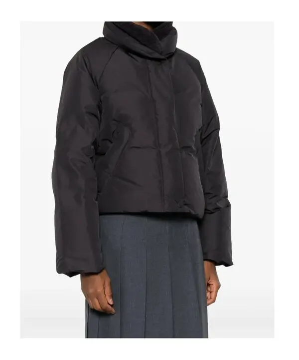 LOW CLASSIC Quilted Jacket With High Collar