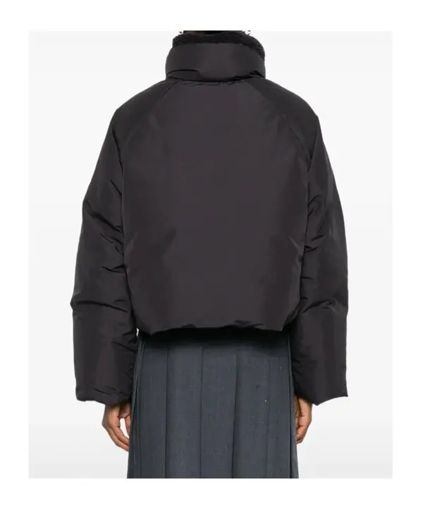 LOW CLASSIC Quilted Jacket With High Collar