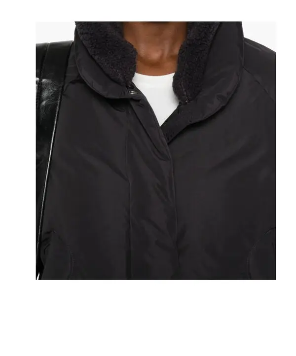 LOW CLASSIC Quilted Jacket With High Collar