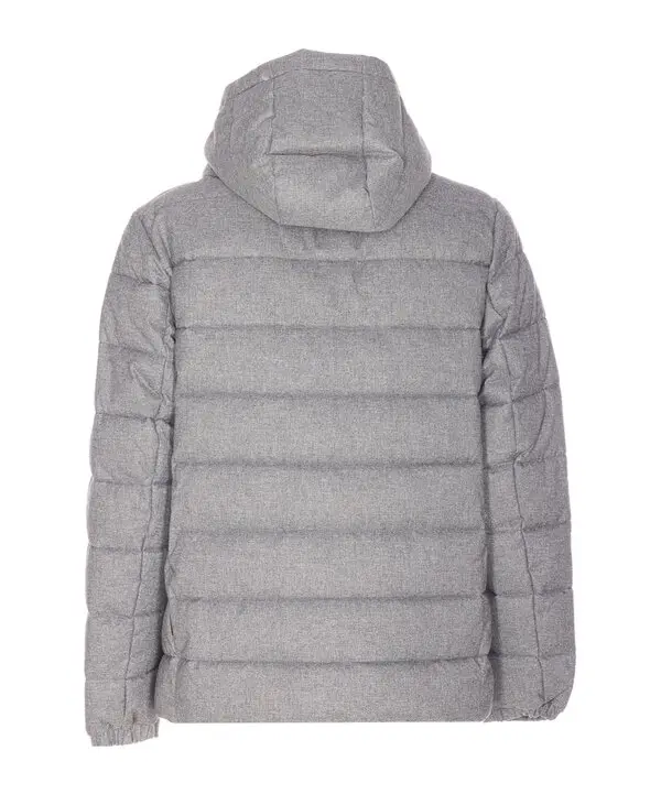 SAVE THE DUCK Hooded Down Coat With Quilted Design