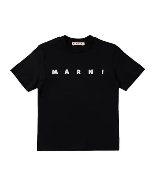 Marni Cotton Logo T-shirt - Black