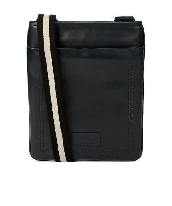 Bally Logo Shoulder Bag - Black