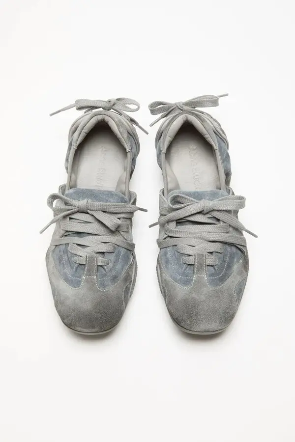 Acne Studios Panelled Low-top Sneakers - Multi Grey