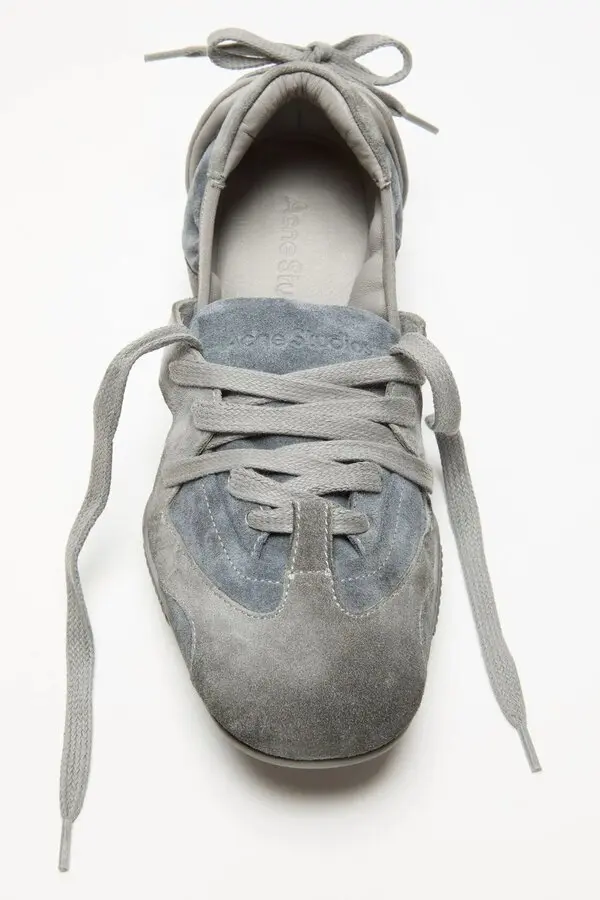 Acne Studios Panelled Low-top Sneakers - Multi Grey