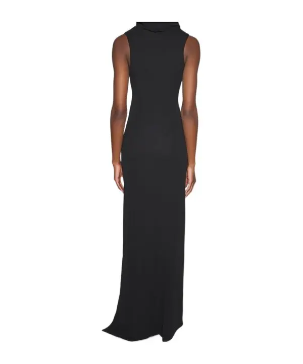 MUGLER Hooded Maxi Dress