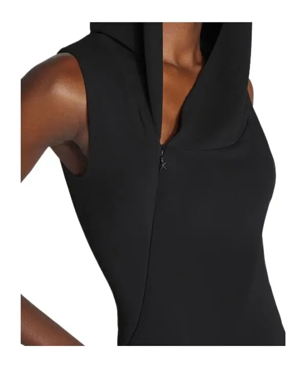 MUGLER Hooded Maxi Dress