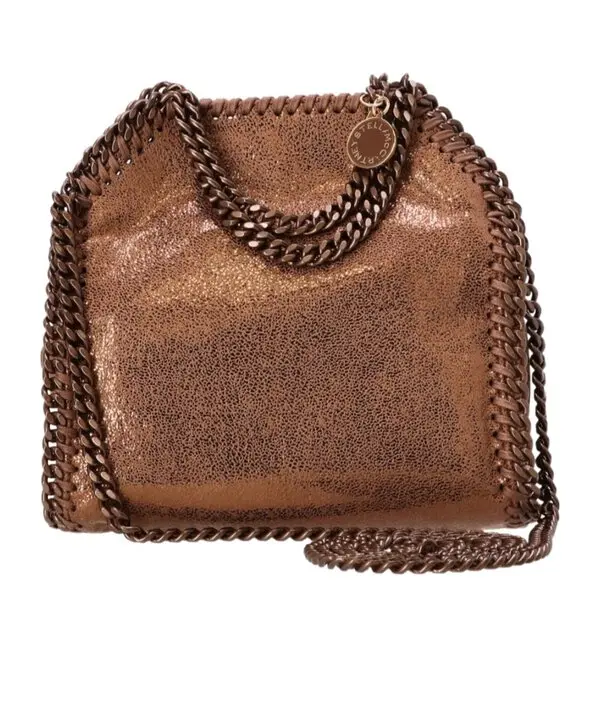 Stella McCartney Falabella Tiny Tote Bag - Brown