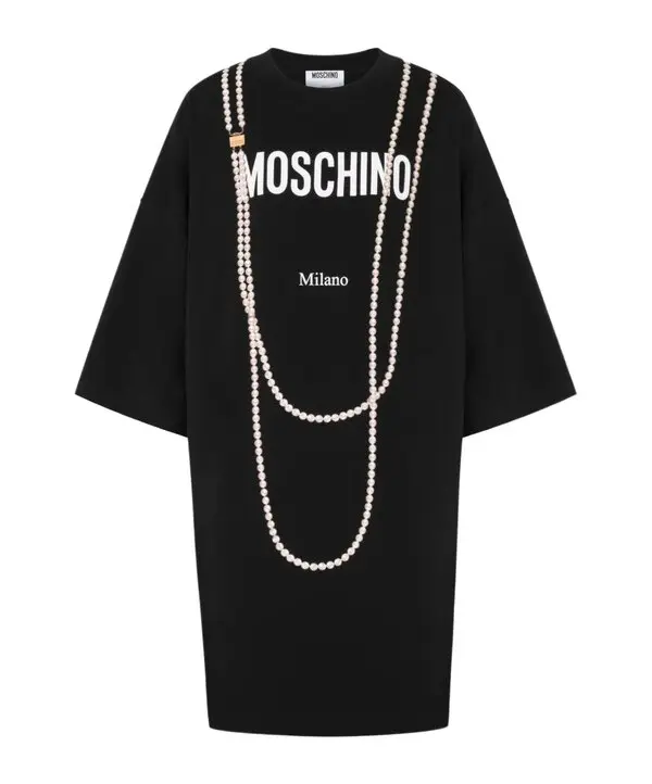 Moschino Print Mini Dress