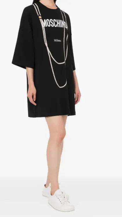 Moschino Print Mini Dress