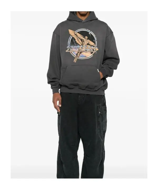 REPRESENT Graphic Print Hoodie