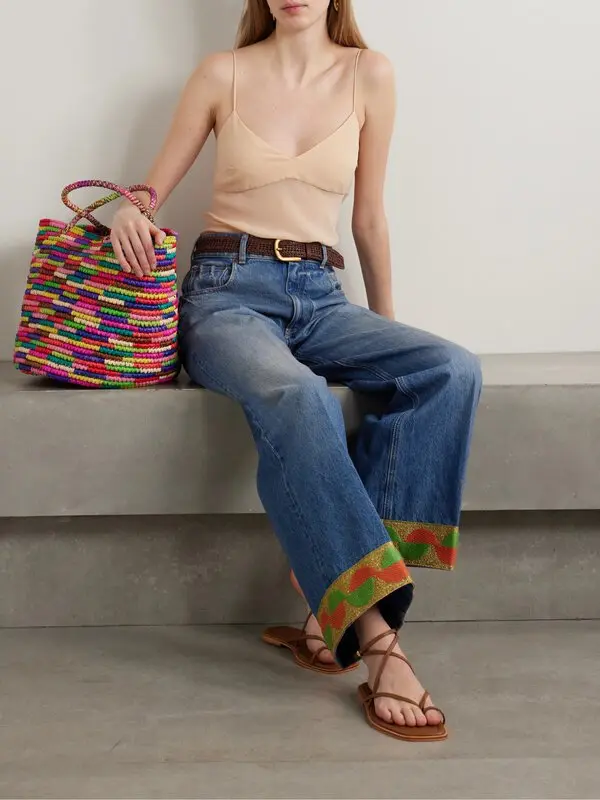 Ulla Johnson Silk Chiffon Bandeau Top