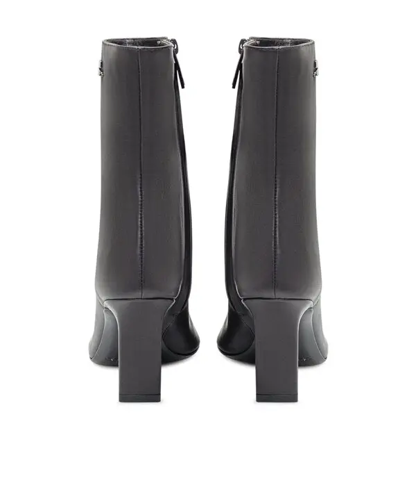 COURREGES Square Toe Ankle Boots