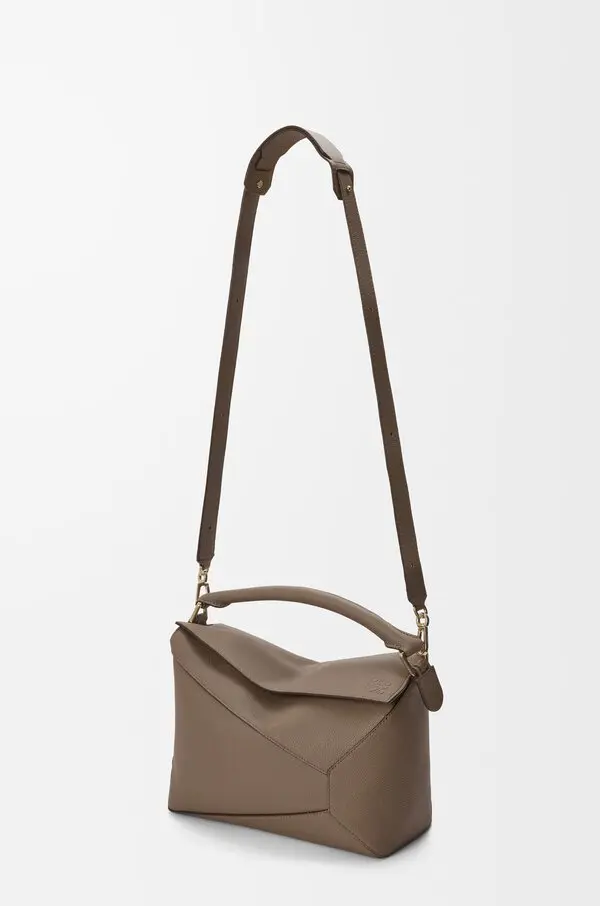 Loewe Medium Puzzle Edge Bag In Soft Grained Calfskin - Multicolor