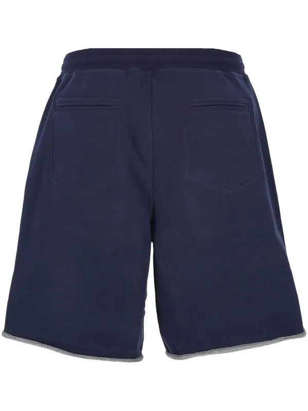 Brunello Cucinelli Drawstring Shorts With Trimmed Pockets - Black