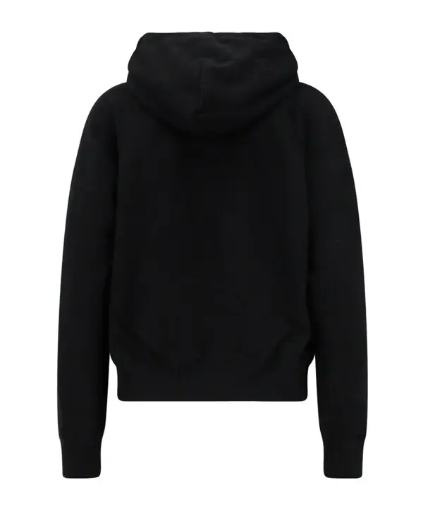 Polo Ralph Lauren Embroidered Logo Hoodie - Black
