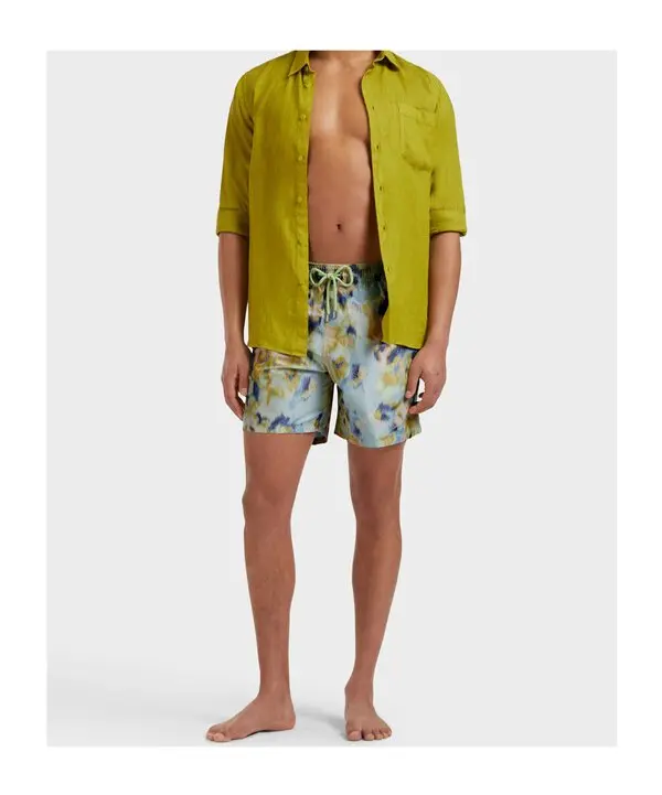 Vilebrequin X Maison Bucol Blurred Nymphea Swim Shorts