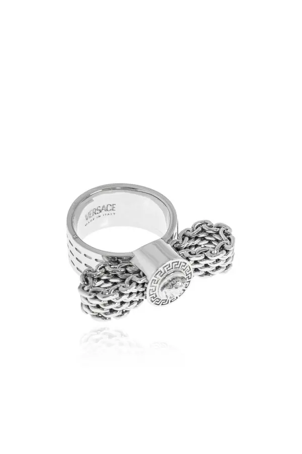 Versace Medusa Head Plaque Ring