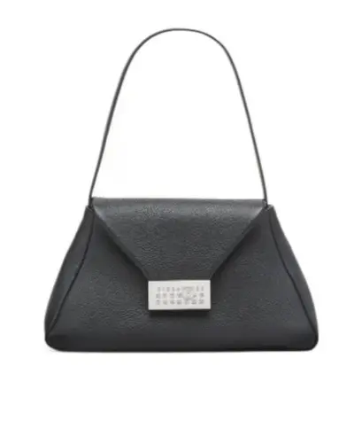 MAISON MARGIELA Numeric Logo Plaque Clutch Bag