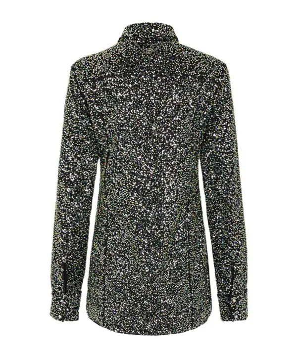 Rabanne Embellished Long-sleeved Shirt
