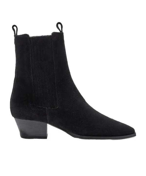 AeydĒ Agata Suede Chelsea Boots - Black
