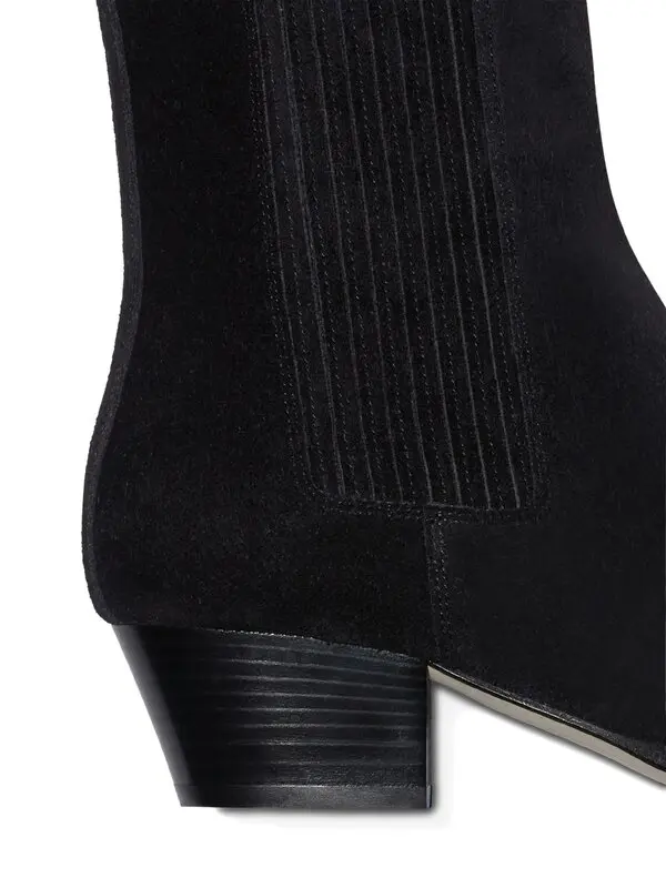 AeydĒ Agata Suede Chelsea Boots - Black