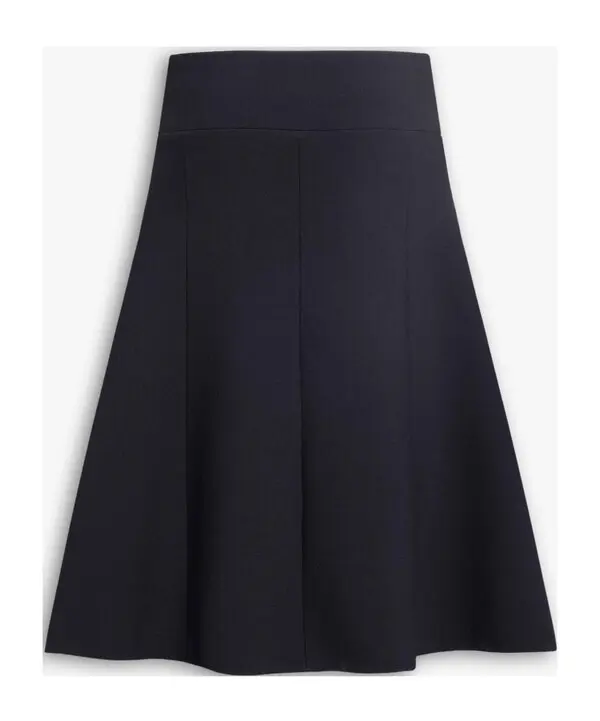 Alaïa Mid-length A-line Skirt With Front Seam Pockets
