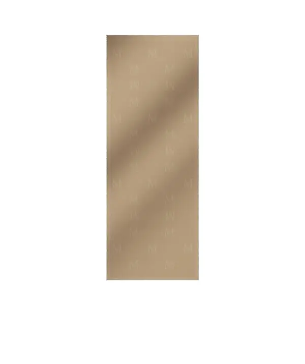 Max Mara Curvone Frayed Edge Scarf - Sand