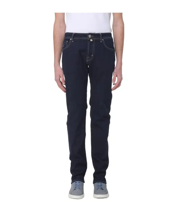 Jacob Cohen Five-pocket Straight-leg Jeans