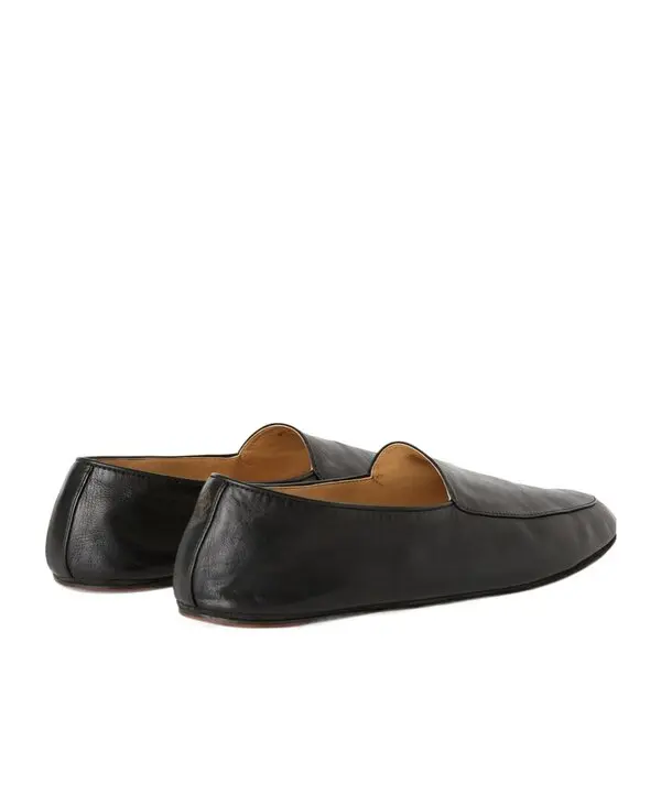 Loro Piana Anton Walk Casual Loafers - Black
