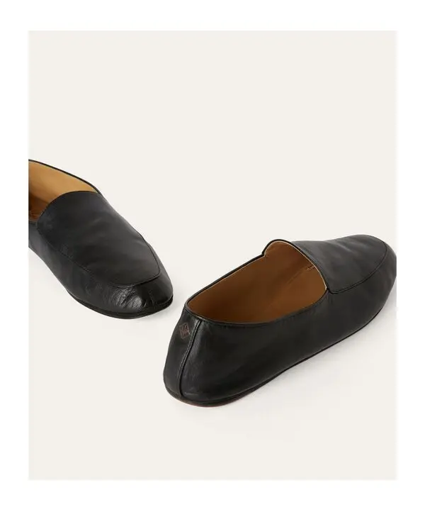 Loro Piana Anton Walk Casual Loafers - Black
