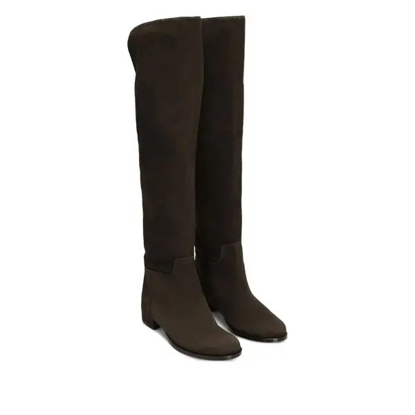 Dolce & Gabbana Knee-high Boots - Brown
