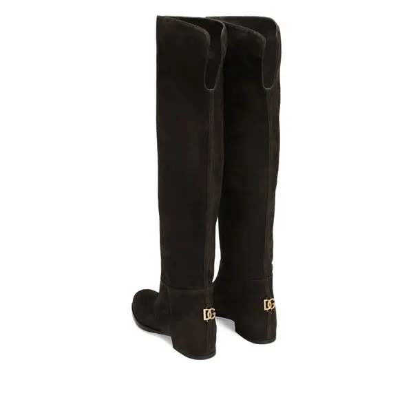 Dolce & Gabbana Knee-high Boots - Brown
