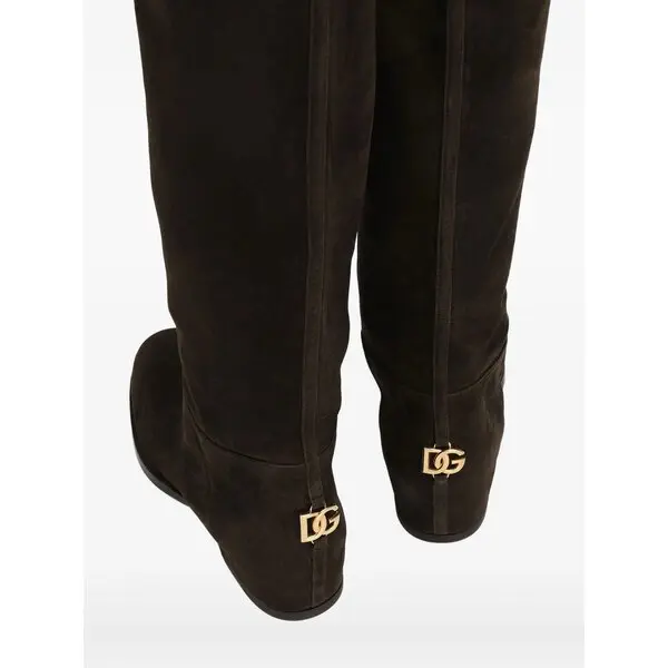 Dolce & Gabbana Knee-high Boots - Brown