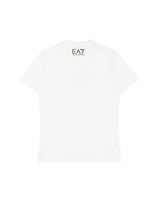 EA7 Logo Round Neck T-shirt